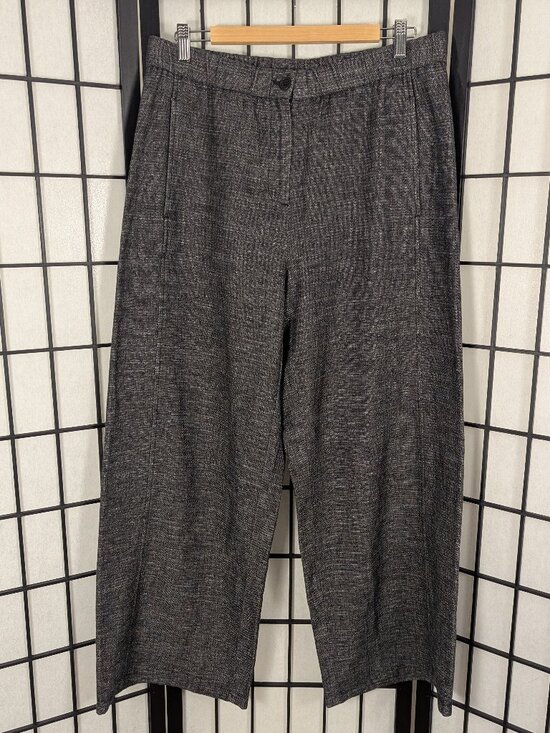 Eileen Fisher | Pants & Jumpsuits | Eileen Fisher Tweedy Hemp Cotton ...